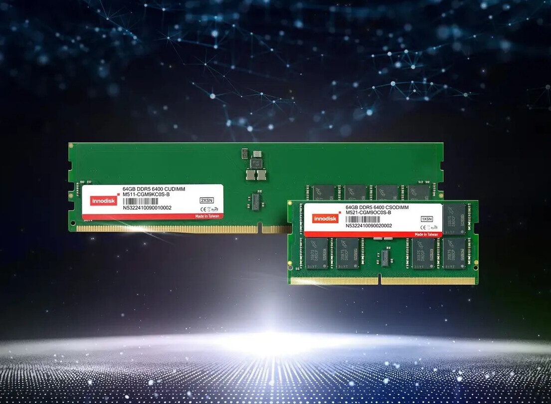 Innodisk 推出 DDR5 6400 64GB CUDIMM 和 CSODIMM 内存模块 · Kontronn Innodisk 推出 DDR5 6400 64GB CUDIMM 和 CSODIMM 内存模块 · Kontronn
